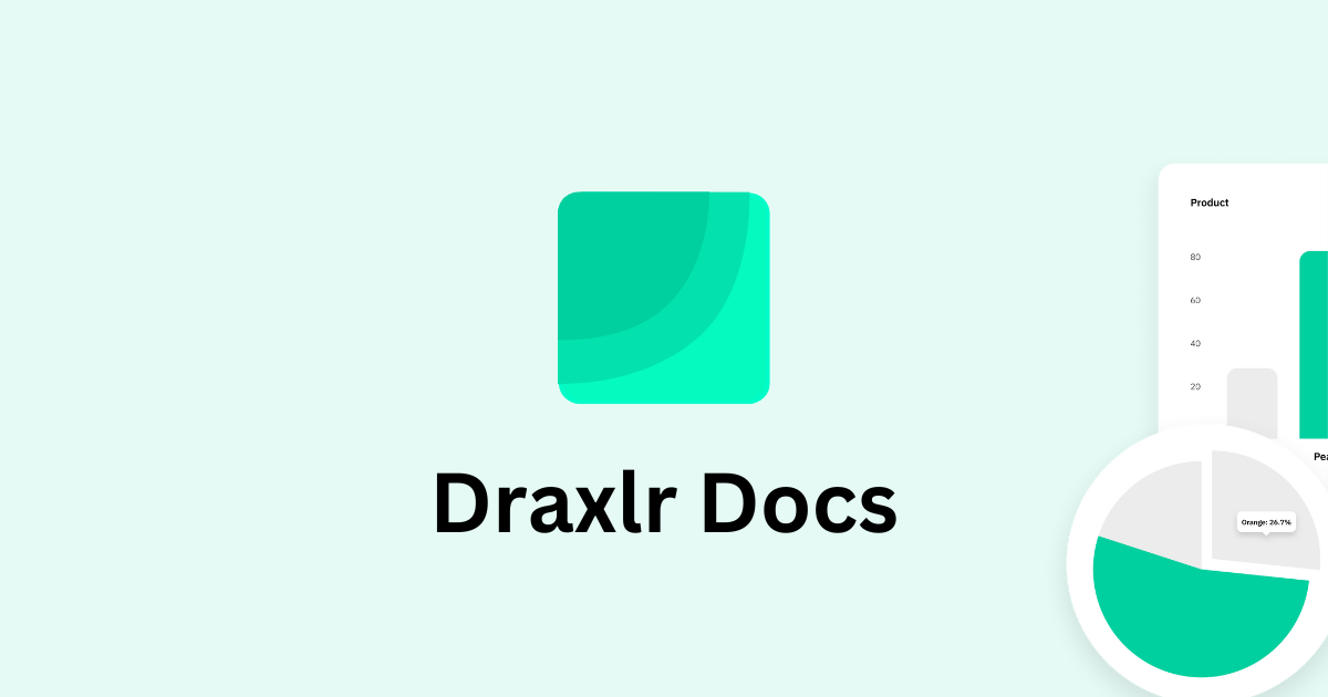 Dashboard - Draxlr Docs